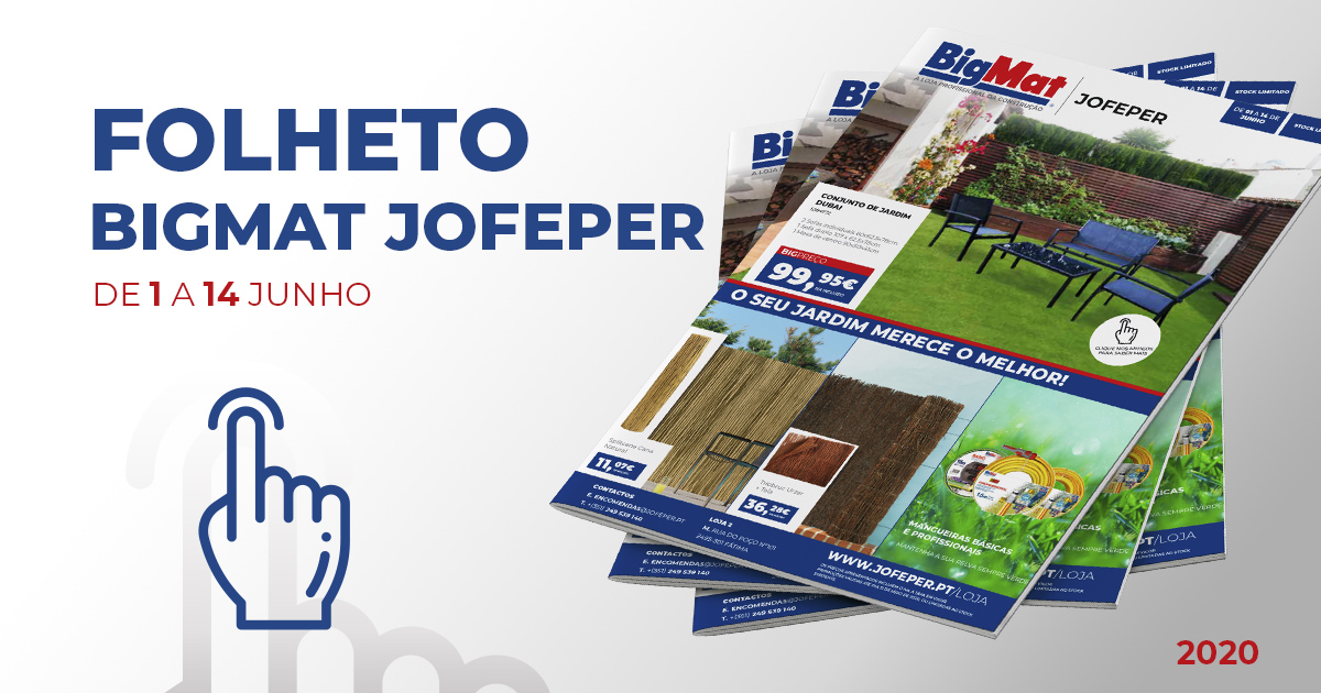 O Seu Jardim Merece o Melhor de si - Bigmat Jofeper